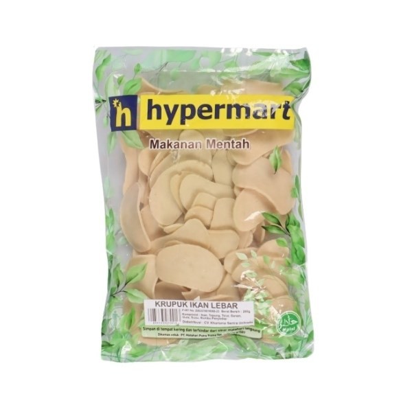 Jual HYPERMART KRUPUK IKAN LEBAR 200 GR | Shopee Indonesia