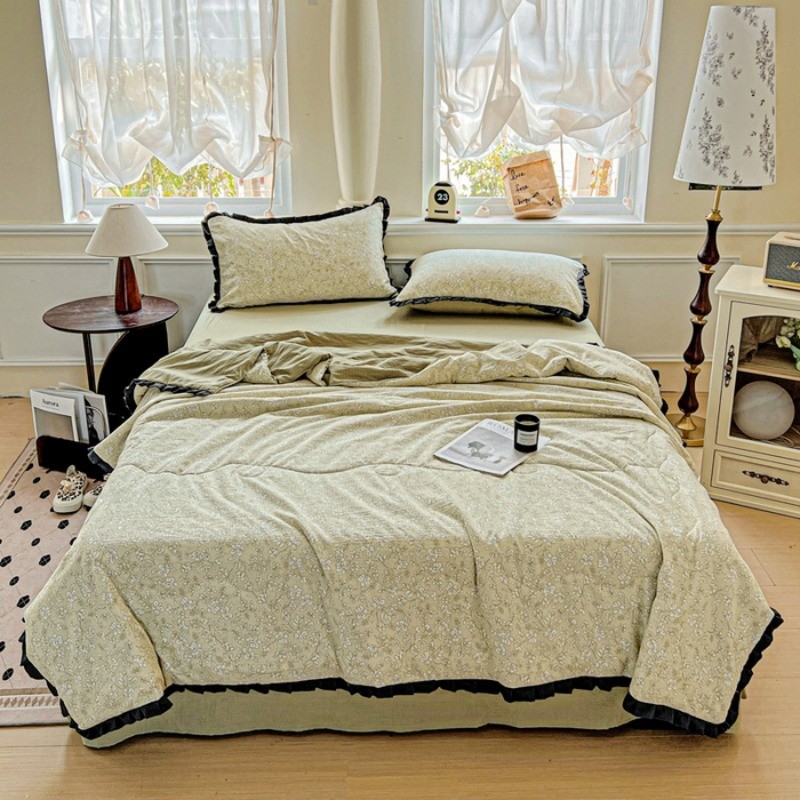 Jual 2025 new wrinkled yarn Xia Liang quilt air conditioner quilt ...