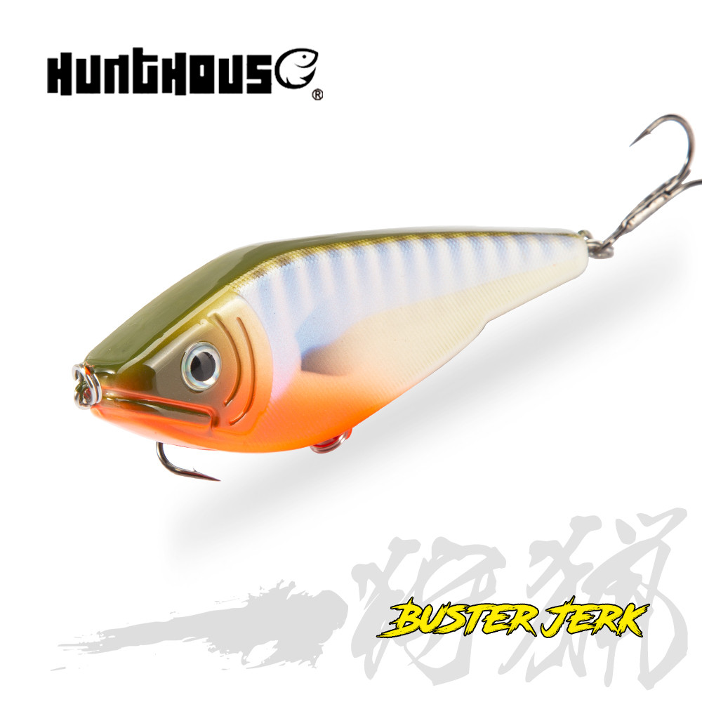 Jual Hunthouse Muskies Jerkbait Pike Fishing Lure Jerk VIB Musky Baits ...
