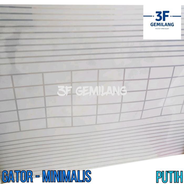 Jual GATOR - Fiber Plastik Penutup Pagar Motif MINIMALIS Meteran ...