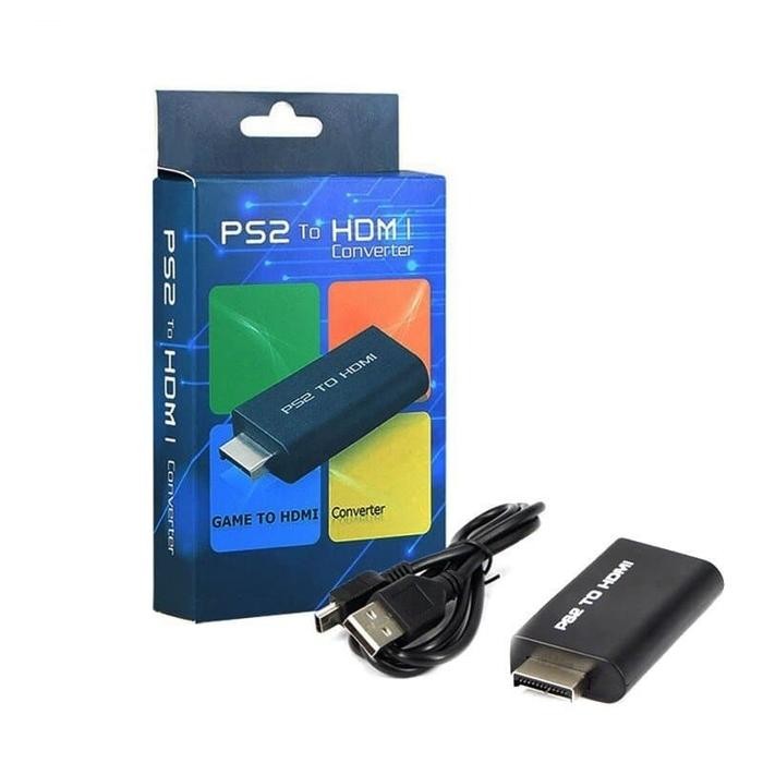 Jual LIMITED EDITION PS2 to HDMI Audio Video AV Adapter Converter 3.5mm ...
