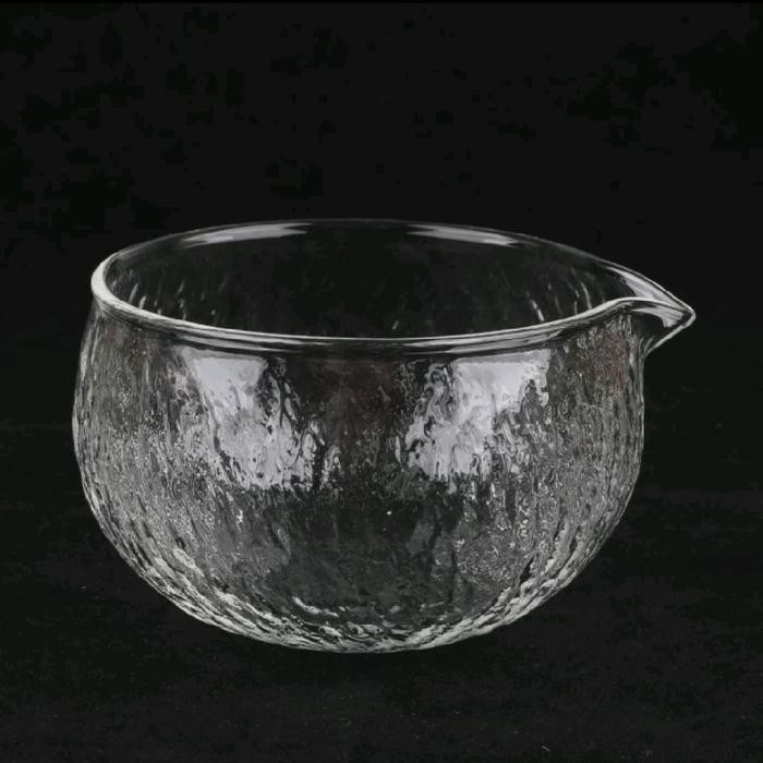 Jual ICE Matcha Bowl glass chawan with spout - mangkuk matcha dengan ...