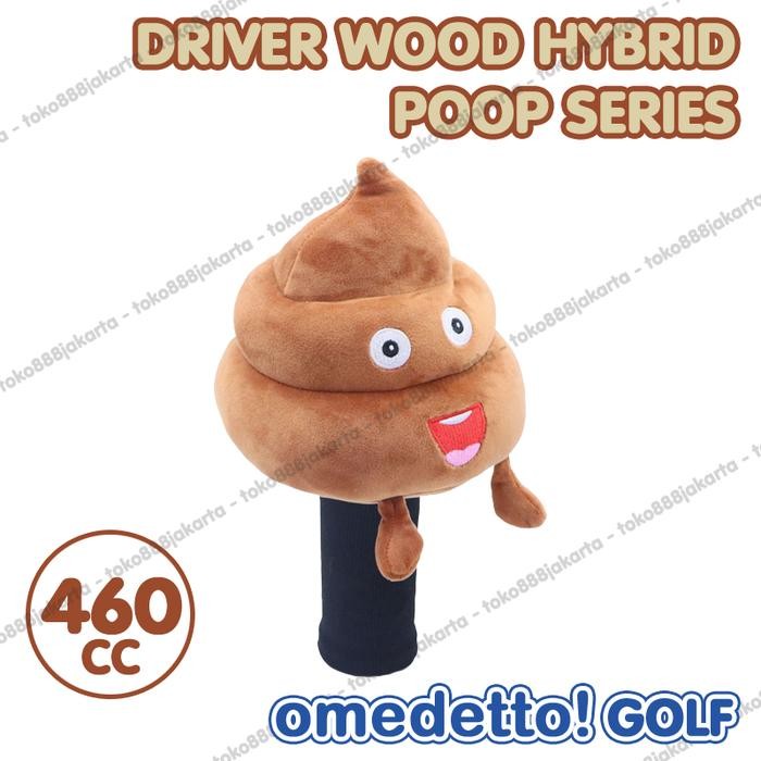 Jual POOP EMOJI EEK KOTORAN TOKAI GOLF HEAD COVER DRIVER WOOD HYBRID ...