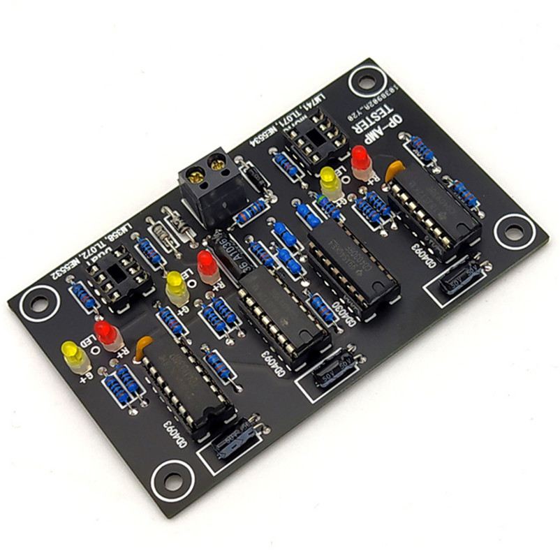 Jual Operational Amplifier OP AMP Tester For Single Dual OPAMP TL071 ...