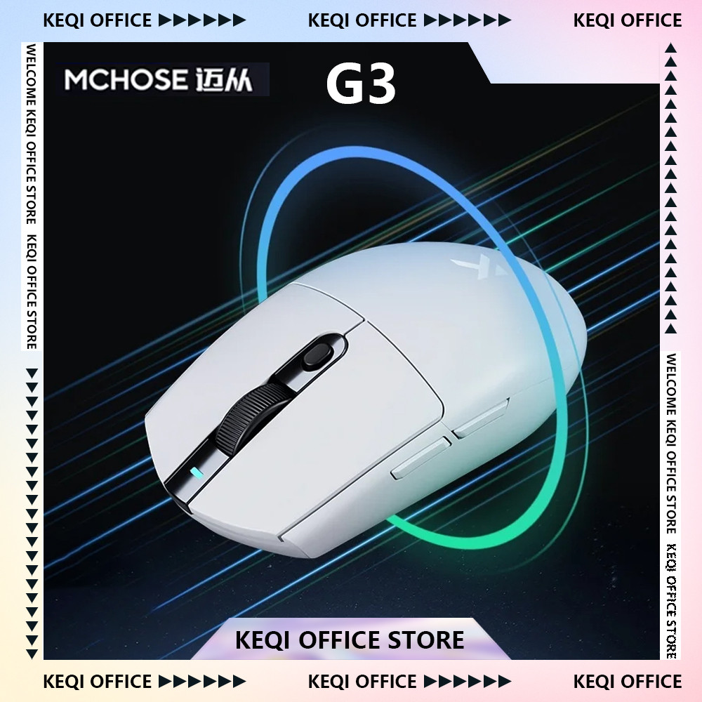 Jual Mchose G3 Gaming Mouse 8K Paw3395 Long Battery Life Lightweight ...