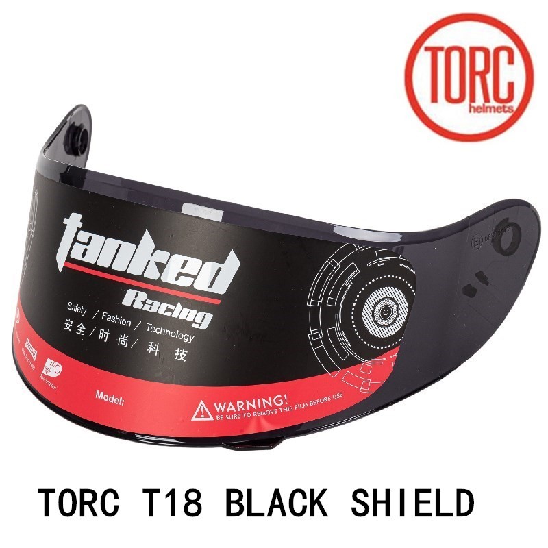 Jual Torc Helmet Shield T18 Full Face Helmet Lens Original Torc Helmet ...