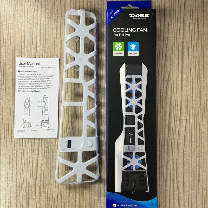 Jual FOR PS5 pro Console Rear Blu-ray Fan Game Console Cooling Simple ...