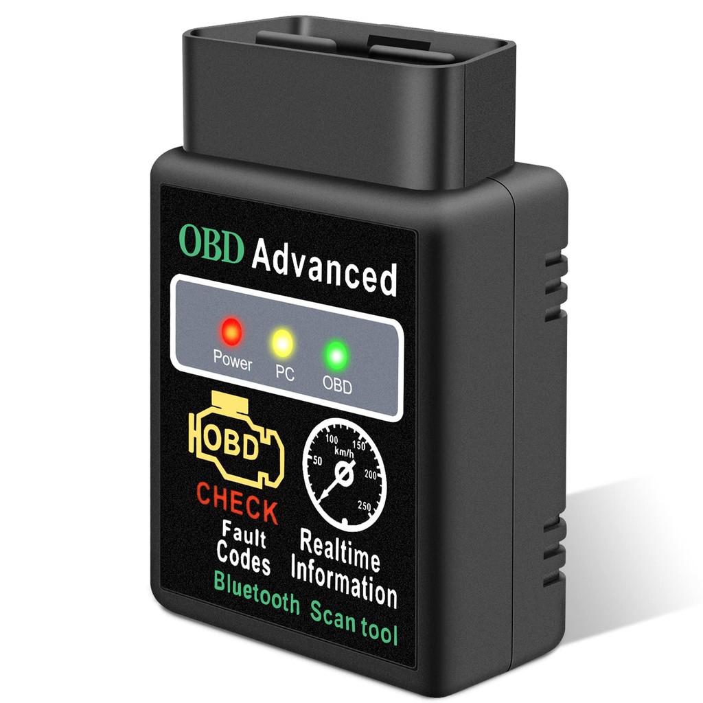 Jual Obd2 Scanner Adapter Bt, Wireless Diagnostic Code Reader Obd Ii Scan Tool Reset & Clear ...