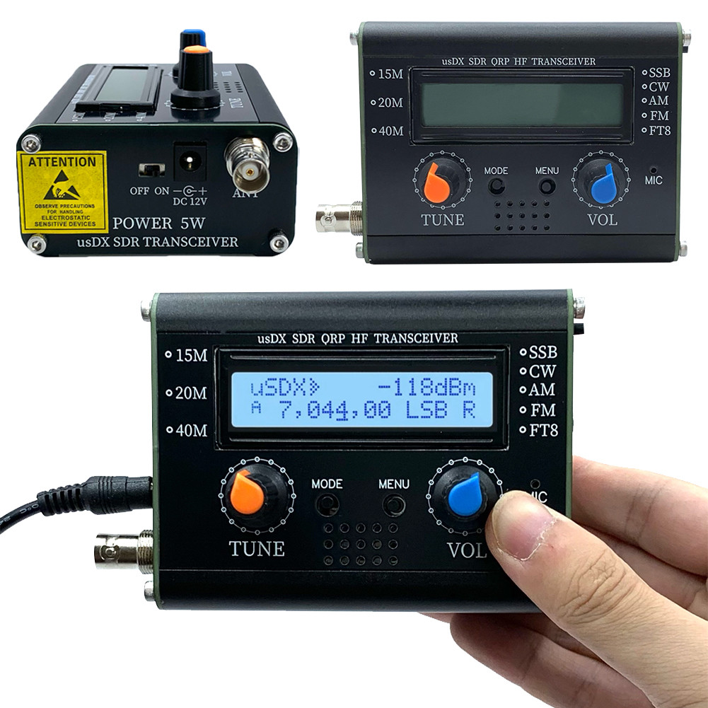 Jual 5W UsDX SDR QRP HF Transceiver QCX-SSB To SSB 3-Band All Mode ...