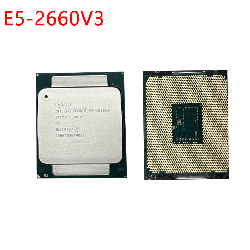 Jual Intel Xeon E5-2666V3 E5 2666v3 E5 2666 v3 2.6 GHz Ten-Core Twenty ...