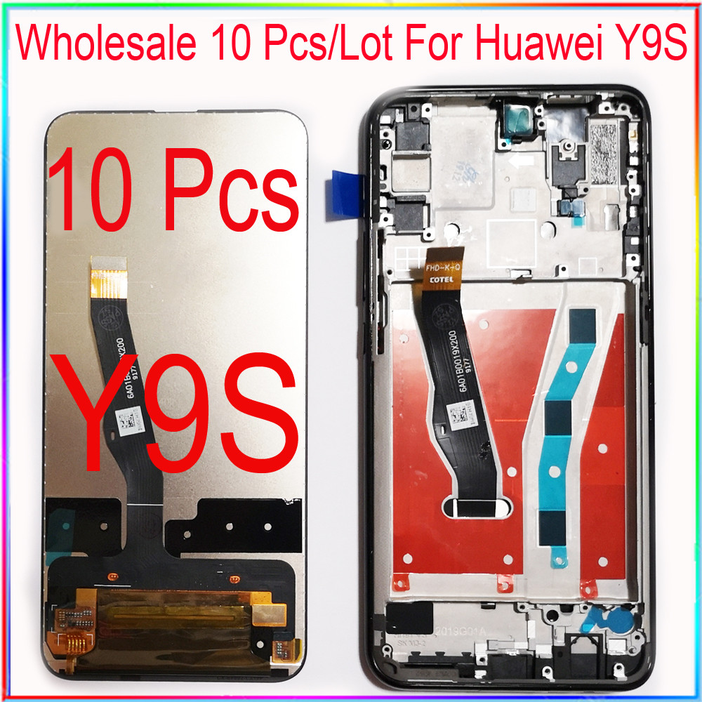 Jual Wholesale 10 Pieces/ Lot for Huawei Y9S LCD screen display with ...