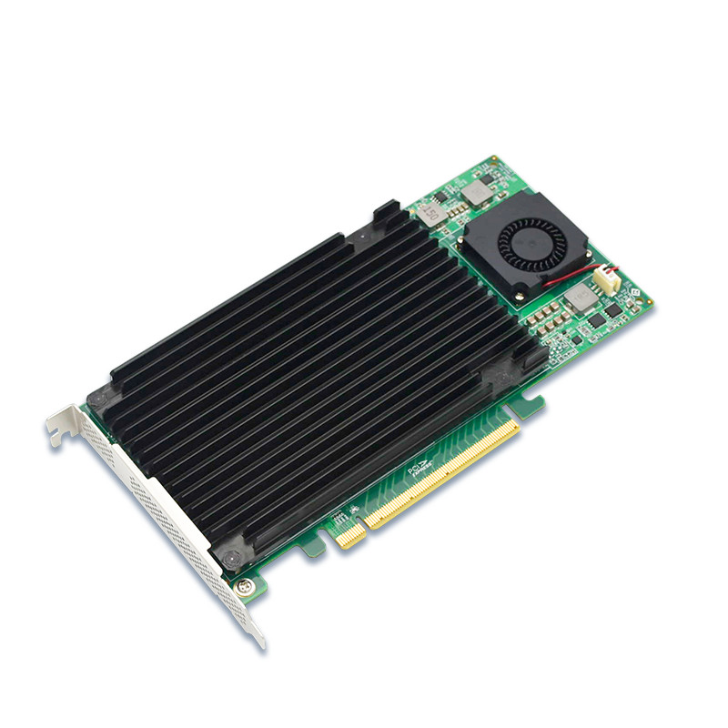 Jual 4 M.2 NVMe SSD PCIe x16 Adapter with PLX 8747 PCI Express 3.0 x16 ...