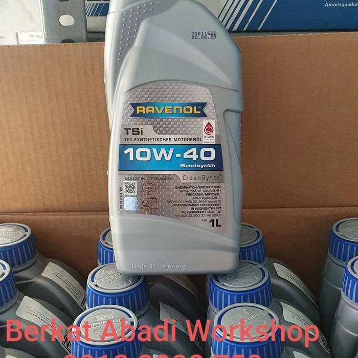 Jual Oli Mesin Ravenol 10W 40 Ukuran 1 Liter | Shopee Indonesia