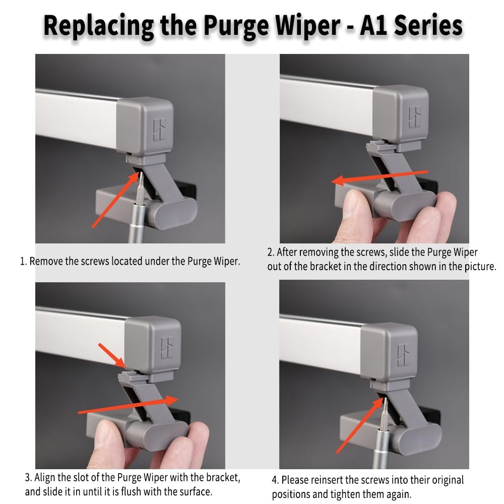 Jual For Bambulab Purge Wiper & Waste Dispenser for Bambu Lab A1/A1 ...