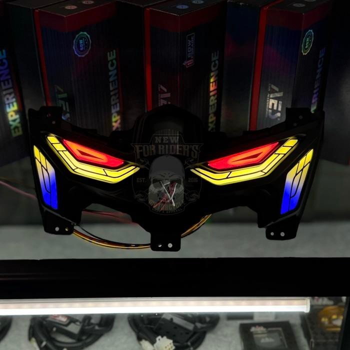 Jual LAMPU ALIS HEADLAMP DEPAN NMAX TURBO NMAX NEO CUSTOM FRAME LAZY ...