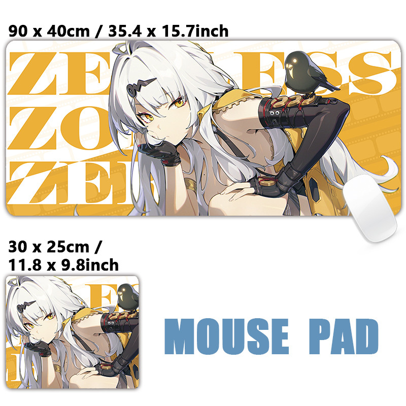 Jual Zenless Zone Zero Mouse Pad ZZZ Yixuan Von Lycaon Ellen Hoshimi ...