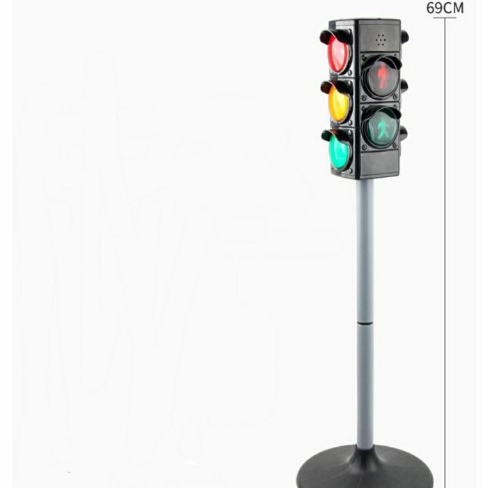 Jual Traffic light mainan anak lampu merah traffic sign rambu lalu ...