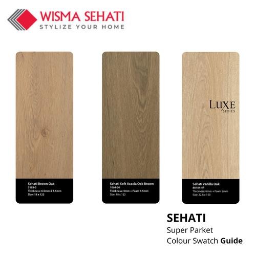 Jual SEHATI SUPER PARKET Colour Swatch Guide Katalog Warna SPC Sehati ...