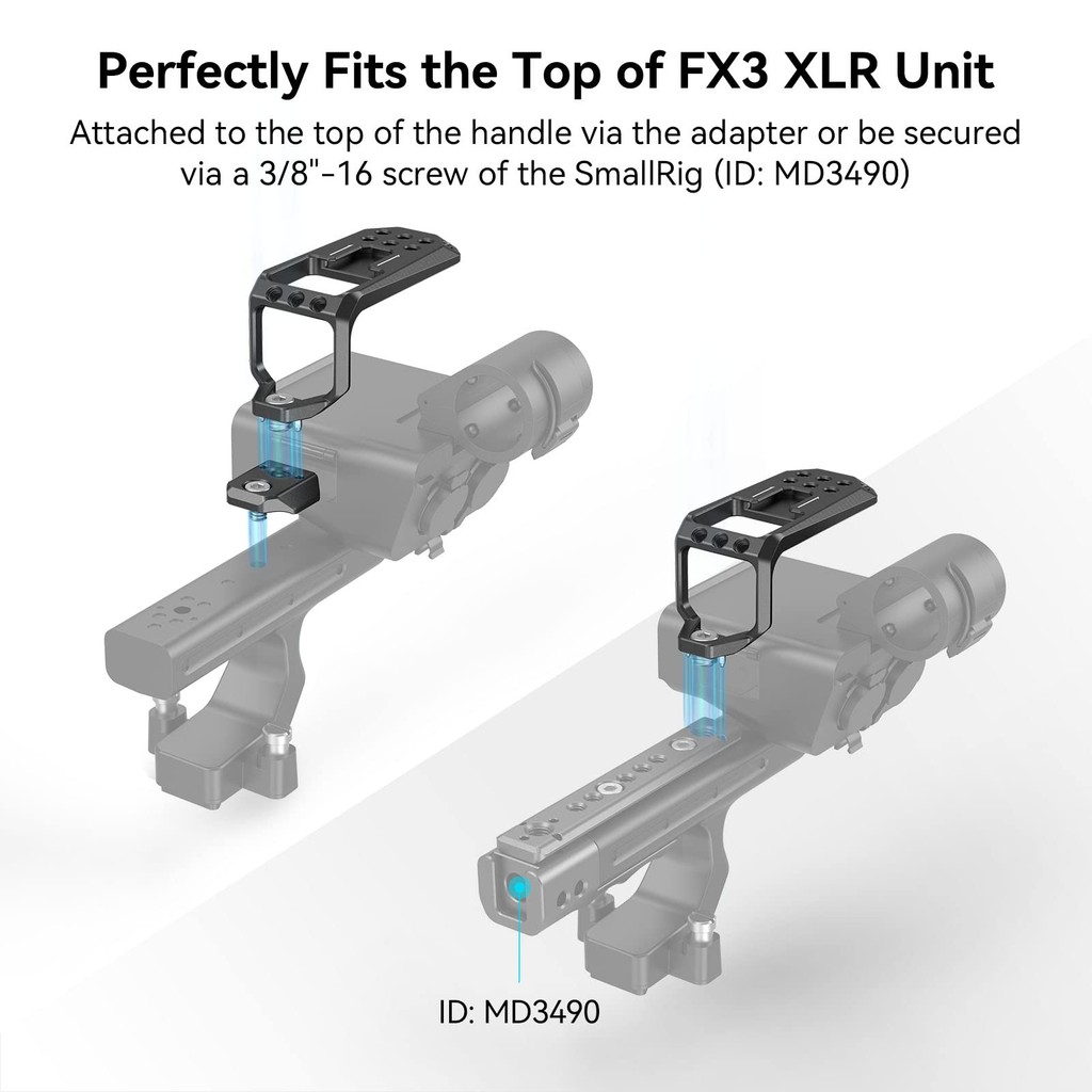 Jual SmallRig Top Plate for Sony FX30 / FX3 XLR Unit to Protect for ...