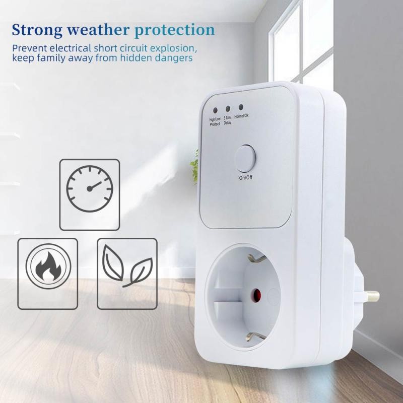 Jual Socket Refrigerator Protection Convenient Safety Protector ...