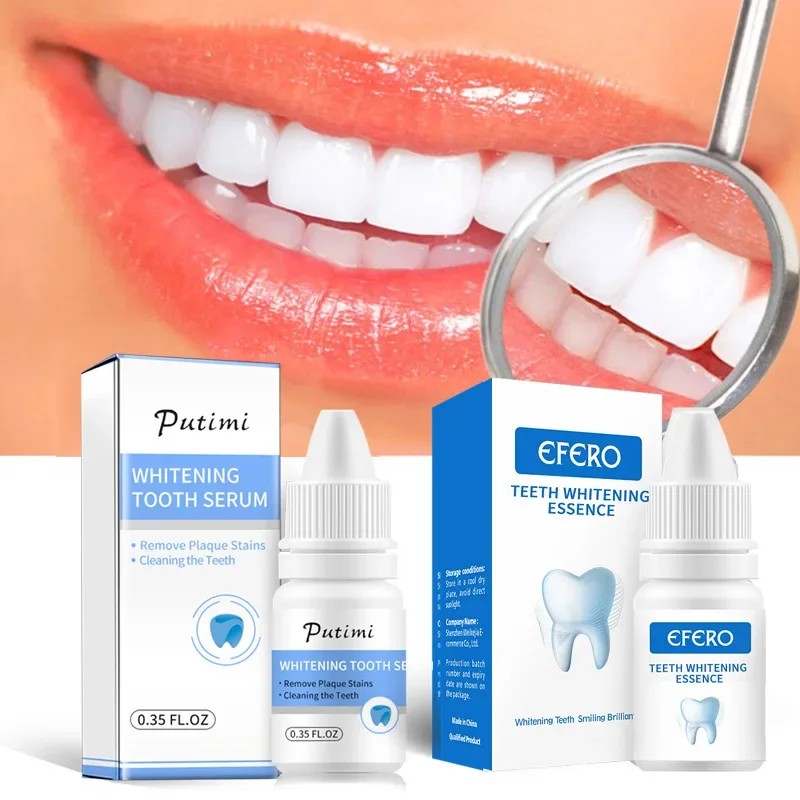 Jual Teeth Whitening Essence Removes Plaque Stains Tooth Bleaching ...