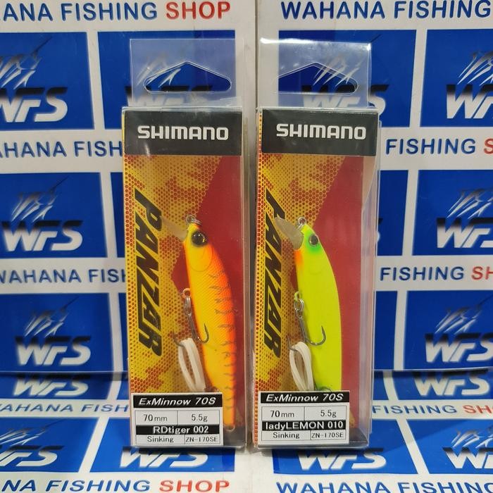 Jual Umpan Shimano Panzar Ex Minnow 70S | Shopee Indonesia