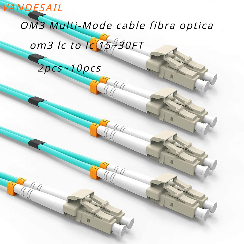 Jual VANDESAIL OM3 Multi-Mode cable fibra optica LC to LC Fiber Patch ...