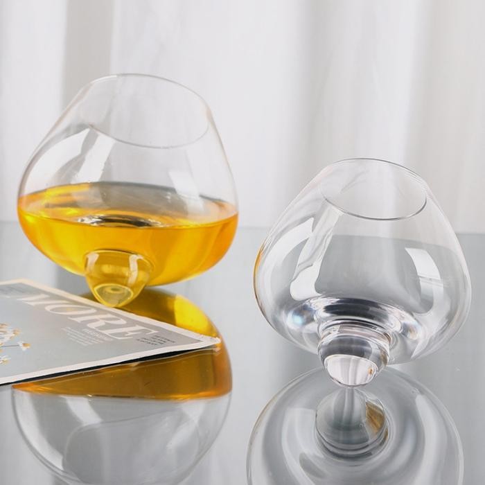 Jual Gelas 360 Cognac Glass/Gelas Wine/Gelas Rotasi/Gelas Unik/Gelas ...
