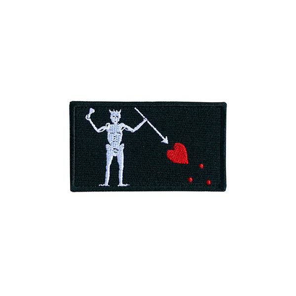 Jual PIRATE FLAG OF BLACKBEARD PATCH (EDWARD TEACH) | Shopee Indonesia