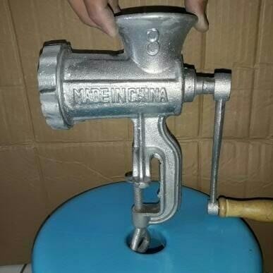 Jual Gilingan Daging (Meat Ncer) No.8 / Gilingan Serbaguna Manual Besi ...