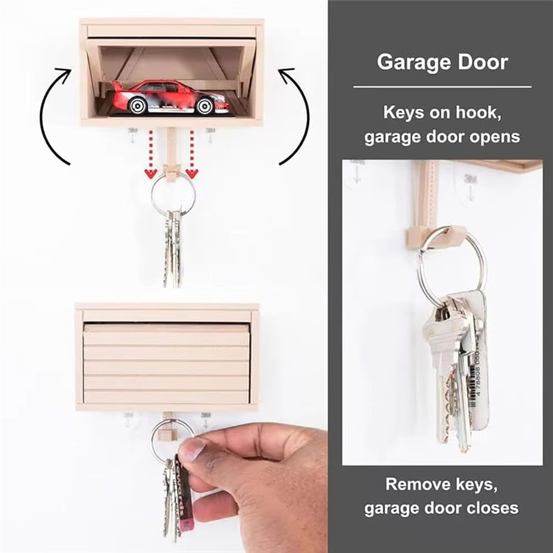 Jual Key Holder For Wall, 3D Key Organizer Wall Mount, Hotwheel Car ...