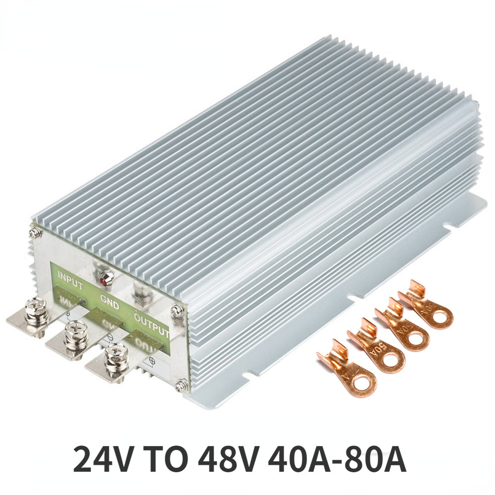Jual JUAL DC DC Converter 24V to 48V 40A-80A Boost Converter Step-up ...