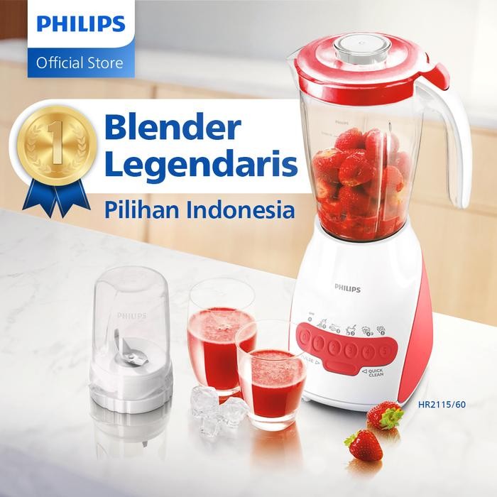 Jual Philips Blender HR2115/60 - Blender 2 liter - Blender Philips jar ...