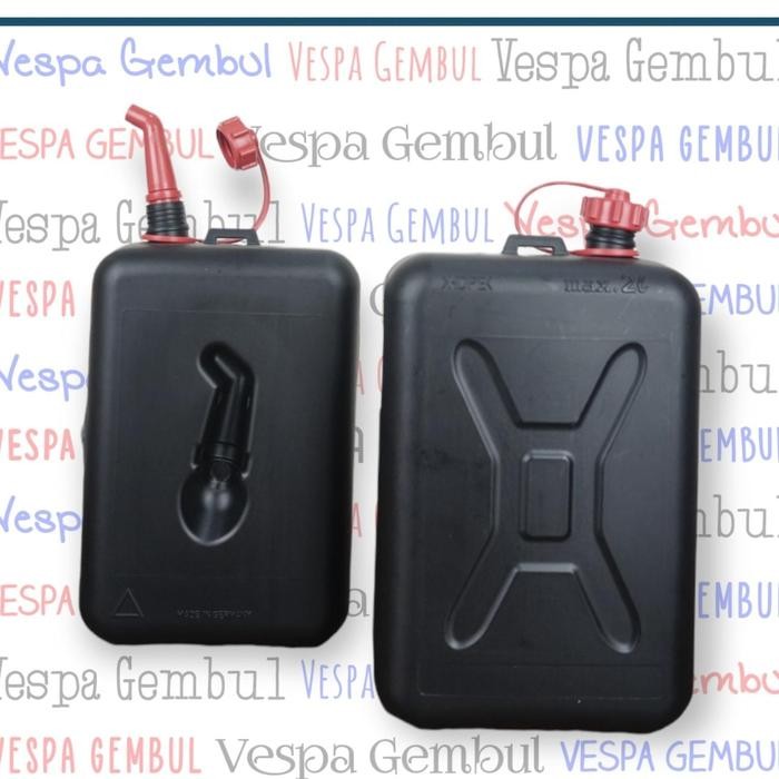 Jual JERRYCAN JERIGEN DRIGEN BENSIN / SOLAR HUNERSDORFF GERMANY 2 LITER ...