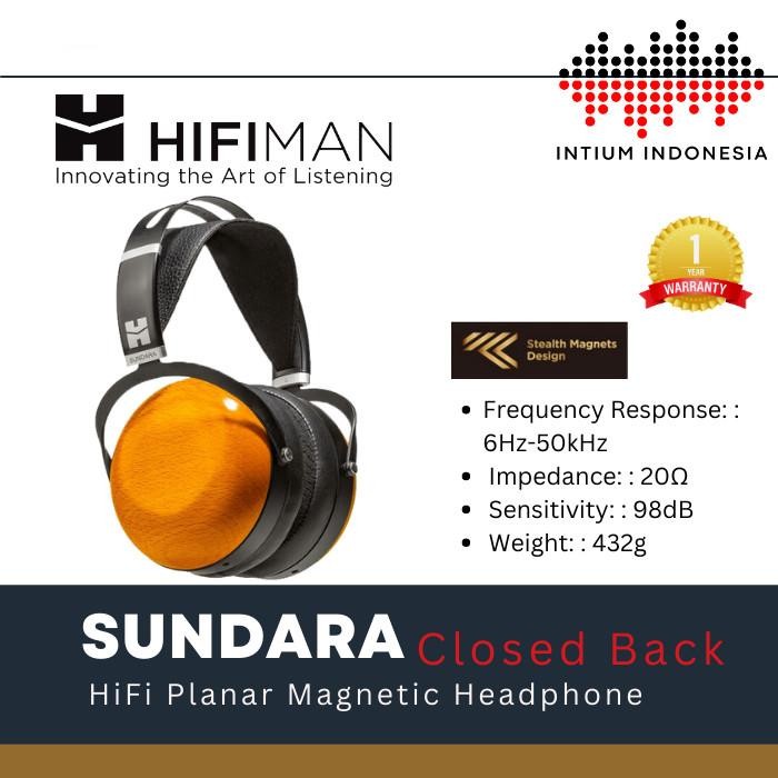 Jual HiFiman SUNDARA Closed Back Planar Magnetic Headphone | Shopee ...