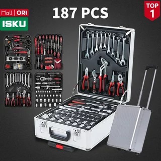 Jual Isku Set Alat 187 Buah Set Perkakas Rrumah Fitur Lengkap Dan ...
