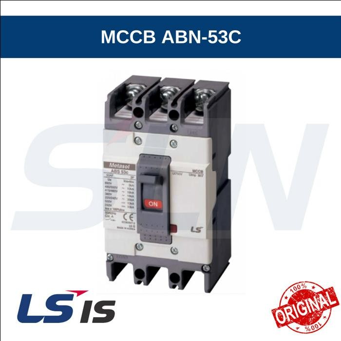 Jual New Sale Mccb Ls Is Abn53C 3 Phase 15A/20A/30A/40A/50A (Ampere) | Shopee Indonesia