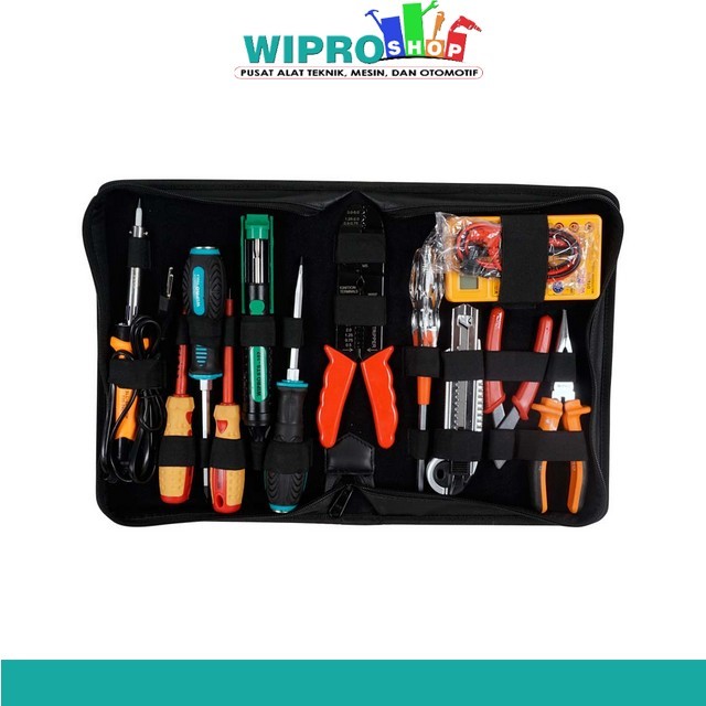Jual WIPRO Tool Kit Set Elektro S-12 | Shopee Indonesia