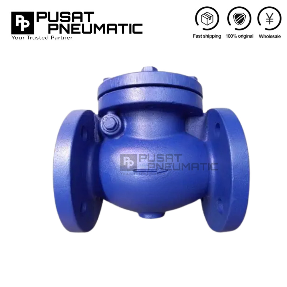 Jual 3" Swing Check Valve Cast Iron Flange JIS 10K Swing Check JIS 10K ...