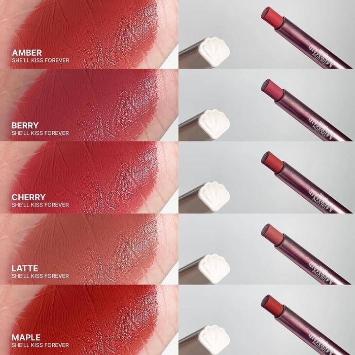 Jual Jacquelle She'll Kiss Creamy Lip Matte - Disney Princess Ariel ...
