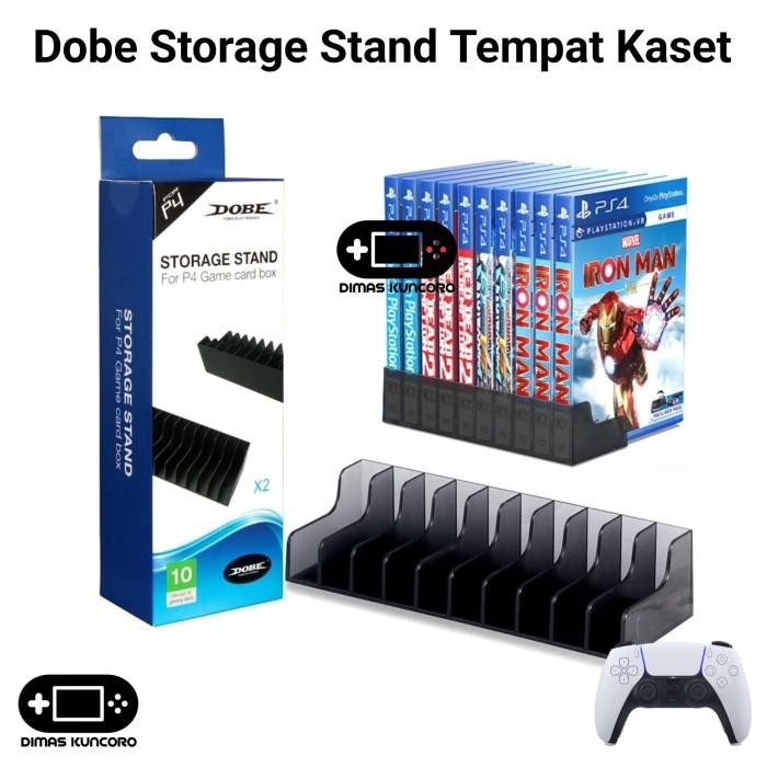 Jual Dobe Storage Stand Tempat KASET game card box ps playstation 1 2 3 ...