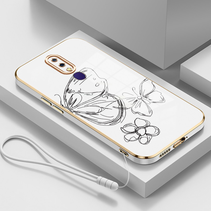 Jual Casing Untuk OPPO F11 F11 Pro Case Casing Draf kupu-kupu silikon tahan HP Softcase Kasing ...