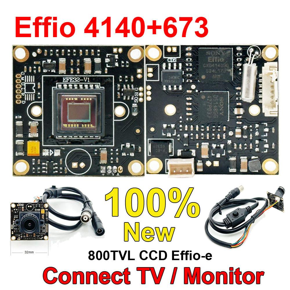 Jual DIY CCTV Security Camera Module 800TVL SONY CCD Effio 4140+673 ...