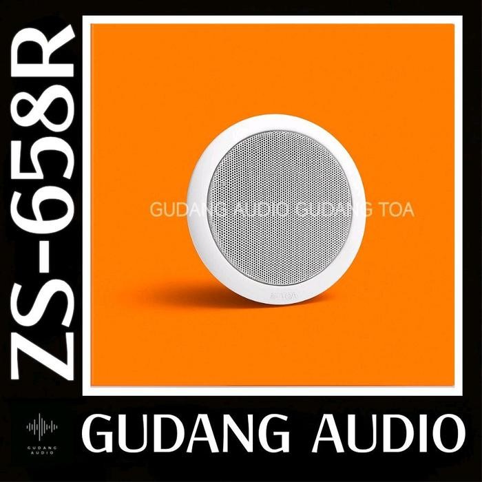 Jual Speaker Ceiling Speaker Plafon Toa Zs-658R Zs 658 6W Original ...