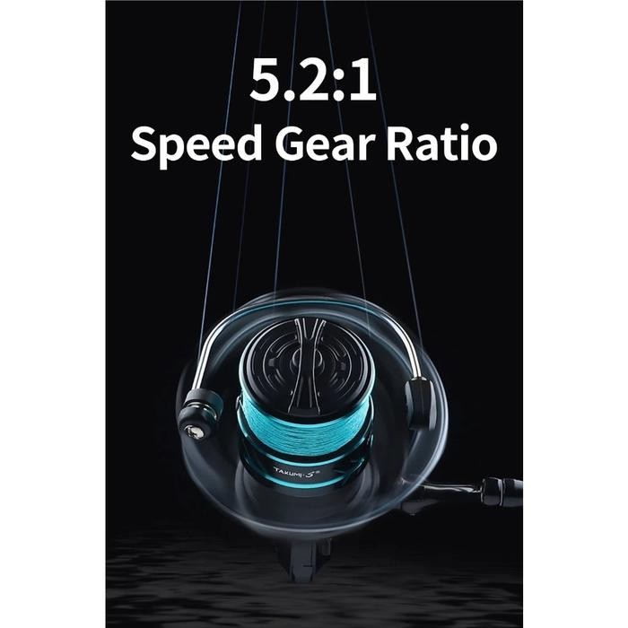 Jual Caldari Reel Pancing Spinning Reel Metal Spul Brake Force ...
