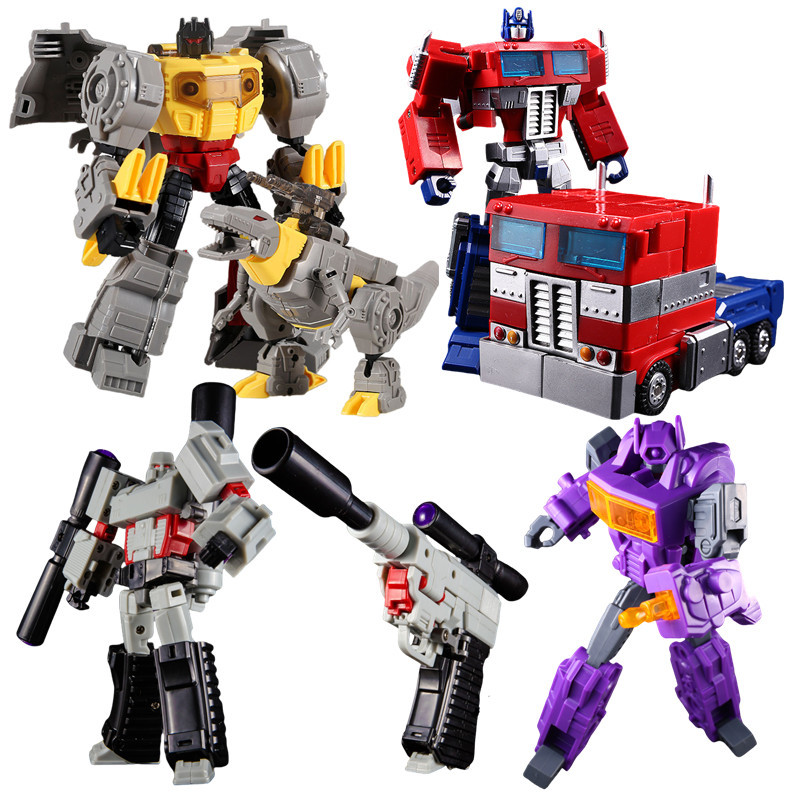 Jual Transformation G1 Splicing Toys Grimlock Shockwave Optimus Prime ...