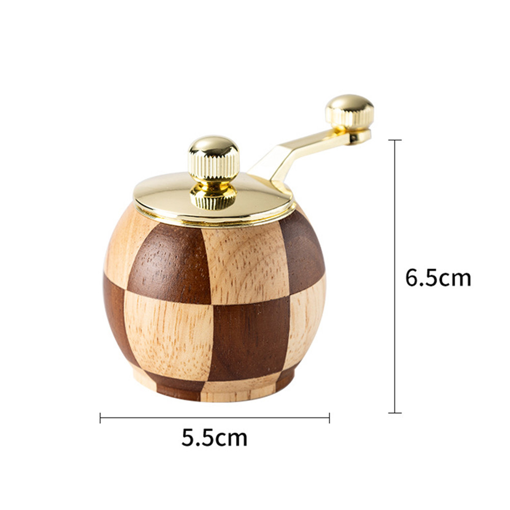 Jual Hand Cranked Grinder Pepper Grinder Space-saving Design For Sea ...
