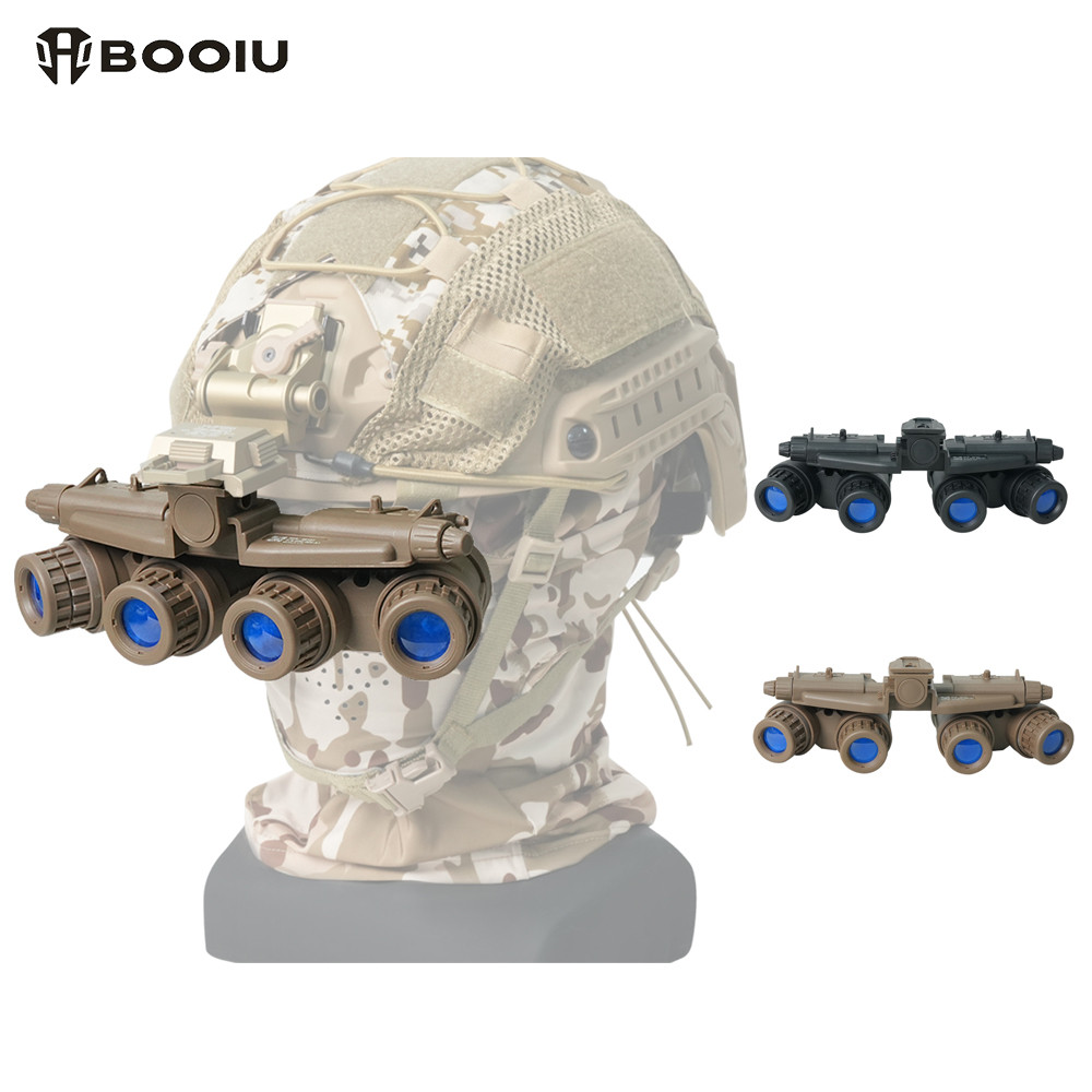 Jual Booiu Tactical Helmet Gpnvg18 Four-Eye Night Vision Goggles Model ...