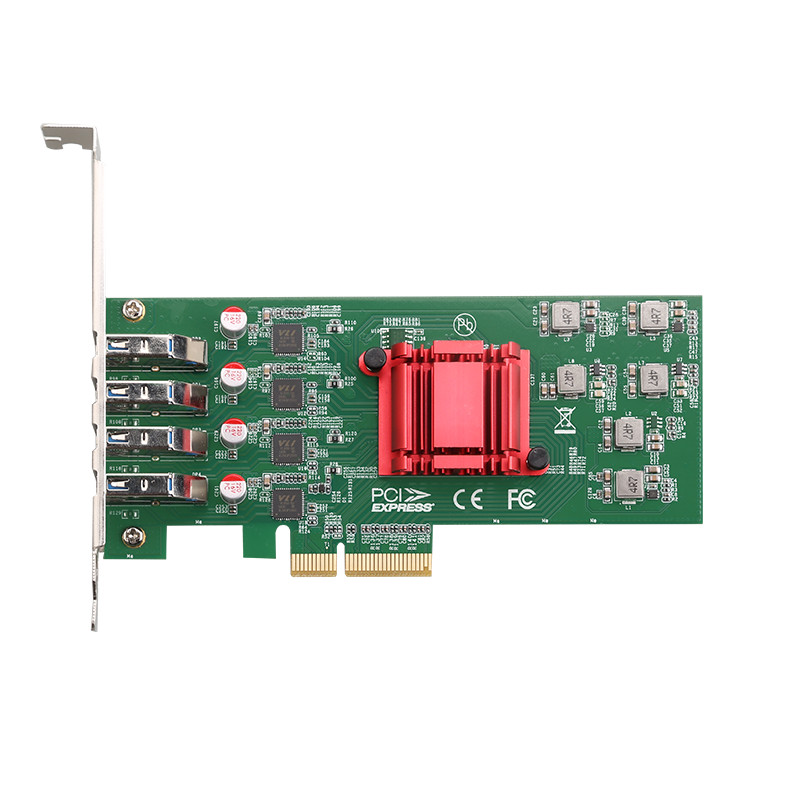 Jual Usb3.0 Express Expansion Card 4 Port Pci Express 5Gbps Speed Pcie Vision Frame Vl805 Chip ...