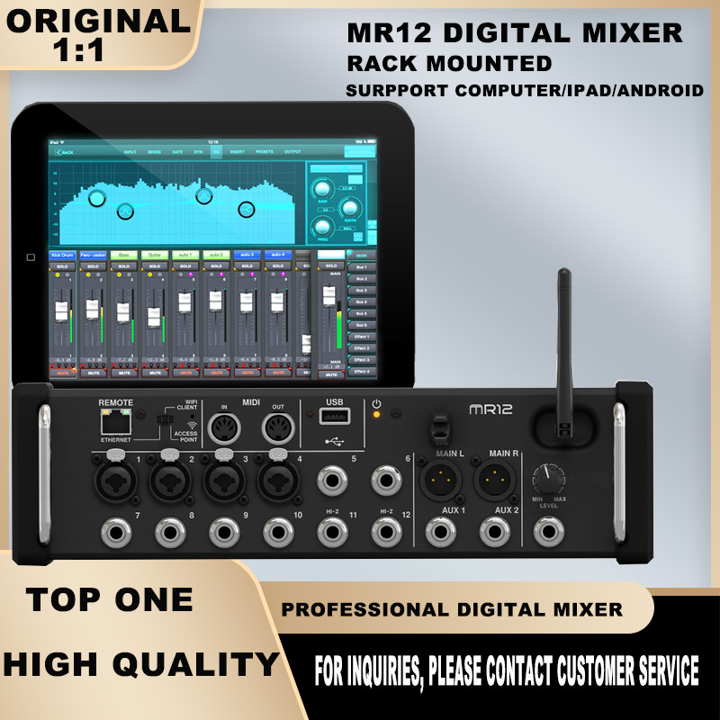 Jual Baru Air1:1 MR12 Professional Digital Mixing Studio Recording ...